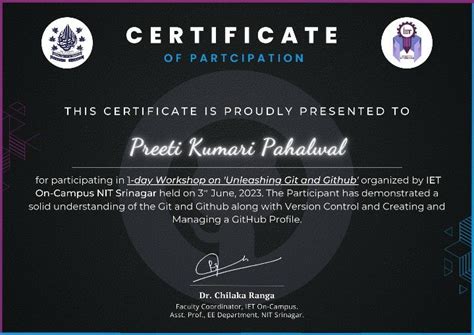 Preeti Pahalwar On Linkedin Iet On Campus Nit Srinagar Organised A Workshop Unleashing Git And