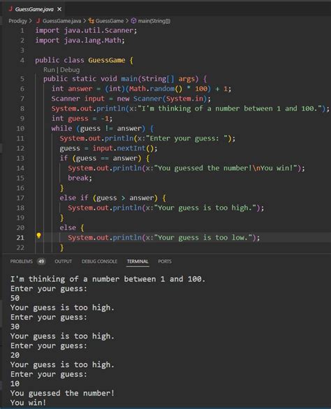 Vishal H On Linkedin Completed Task 02 Guessing Game Github