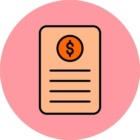 Bill Vector Icon 30998050 Vector Art At Vecteezy