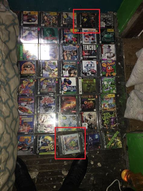 Need Some Help Identifying A Few PS Games In The Red Squares R Gamecollecting