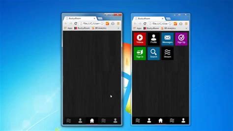 Responsive Web Design Tutorial 10 Bottom Menu Html Youtube