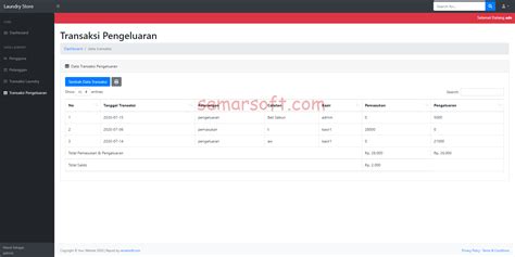 download aplikasi jasa laundry web php