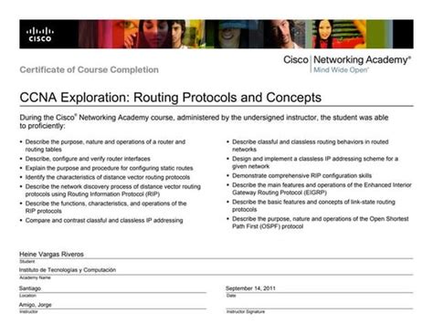 Ccna Certificate Ppt