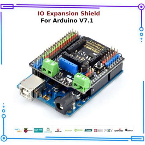 Jual Dfrobot Io Expansion Shield For Arduino V71 Limited Shopee Indonesia