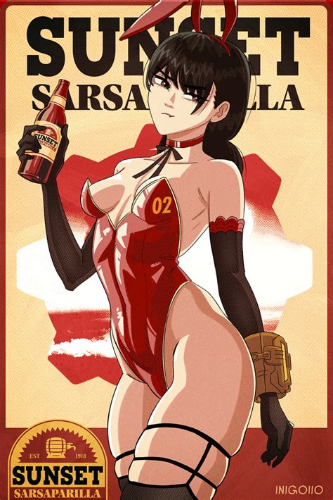 Inigoiio Mitaka Asa Chainsaw Man Fallout Commentary English Commentary Highres 1girl