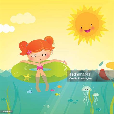 Girl Floating In Sea Photos And Premium High Res Pictures Getty Images