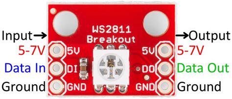 Ws2812 Breakout Hookup Guide