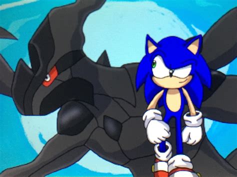 Sonic And Zekrom By Maxshadowburgess On Deviantart