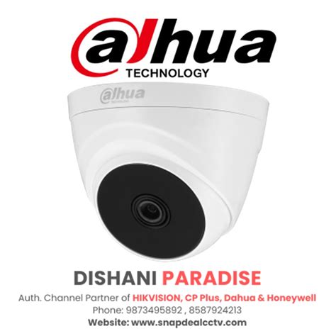 Dahua Hd 2mp Dome Cctv Dh Hac T1a21p Snapdealcctv