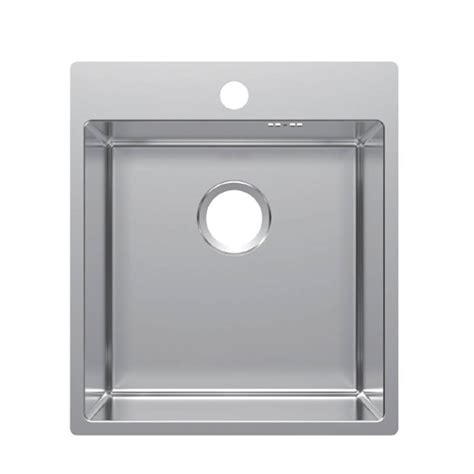 Supply Stainless Steel 304 Single Bowl Topmount Handmade Sink With Overflow Wholesale Factory