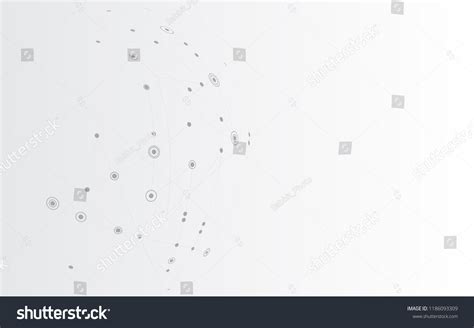 Global Network Connection Abstract Technology Background Stock Vector Royalty Free 1186093309