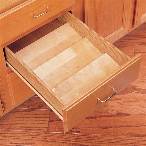 Rev A Shelf 16 W Spice Drawer Insert Maple Rev A Shelf 4sdi 18