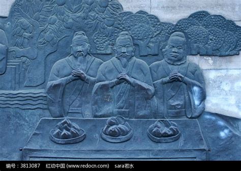 桃园三结义贡品结拜张飞关羽刘备高清图片下载 红动中国