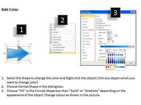 Ppt Horizontal PowerPoint Graphics Arrows Describing Seven Aspects Templates