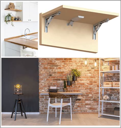 Ebd 소프트다운 댐퍼 폴딩브라켓 Folding Bracket 접이선반 까치발 받침대 테이블 상판 거치대 캠핑카 스카츠네 Sugatsune Lamp