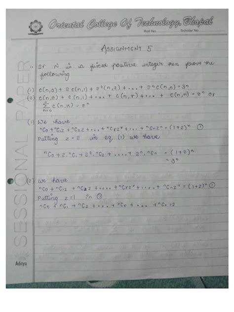 Discrete Assignment 5 Pdf