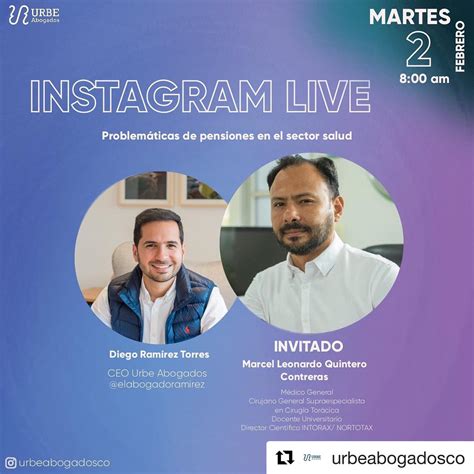 Iniciamos Con Quinteromarcel Y Elabogadoramirez La Segunda Etapa De