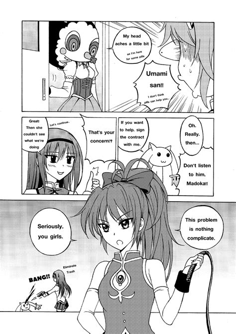 Akemi Homura Kaname Madoka Sakura Kyouko Tomoe Mami Kyubey And 1 More Mahou Shoujo Madoka