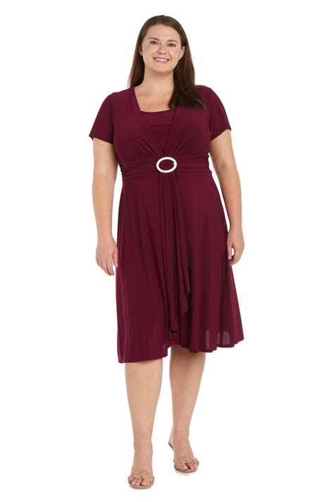 Indigo Randm Richards 9881w Plus Size Short Dress For 790 The Dress