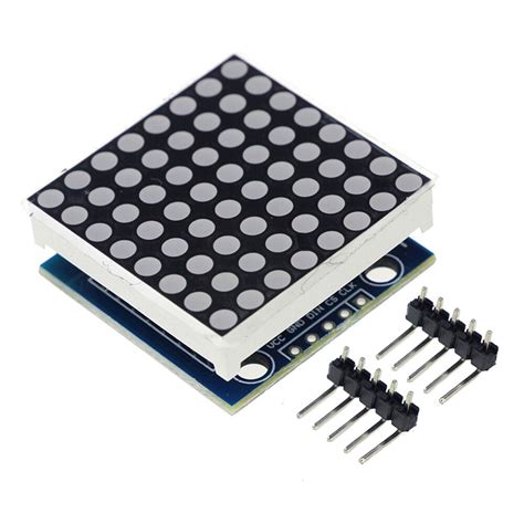 Buy Wholesale China Max7219 Dot Matrix Module Microcontroller Module Display Module And Max7219