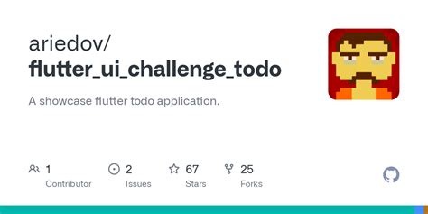 Github Ariedov Flutter Ui Challenge Todo A Showcase Flutter Todo Application