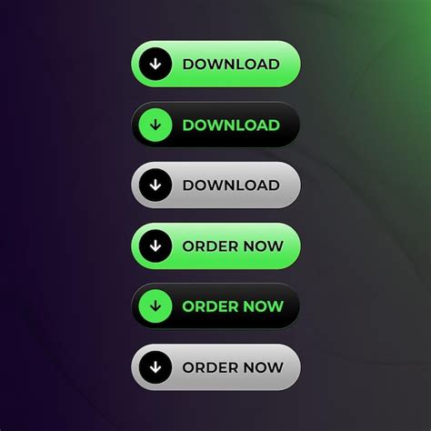 Premium Psd Call To Action Buttons