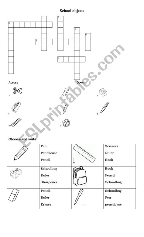 Object Of Support Crossword