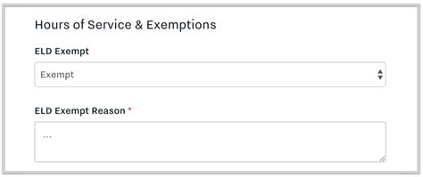 Driver Eld Exemption Samsara Support