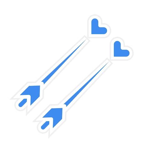 Premium Vector Cupids Arrow Icon Vector Image Can Be Used For Dating App