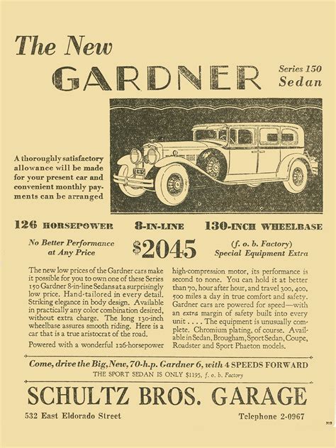 The Schultz Brothers Garage At History Of The Heartland