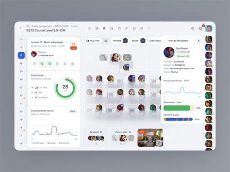 Teaching Lms Classroom Management Dashboard By Khoa Jak On Dribbble Teaching Lms Classroom Management Dashboard By Khoa Jak On Dribbble