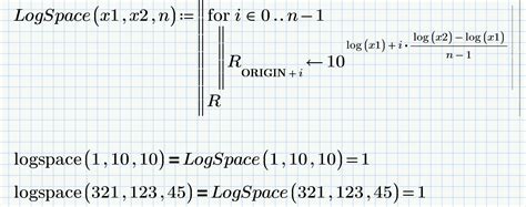 Solved How To Generate Logspace Numbers But Not Using Log Ptc Community