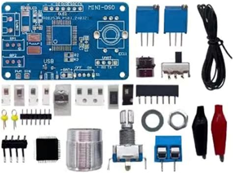 Tassteen Diy Mini Digital Oscilloscope Kit Stc8k8a Microcontroller Electronic Soldering Practice
