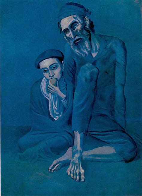 Pablo Picasso Blue Period Blesok