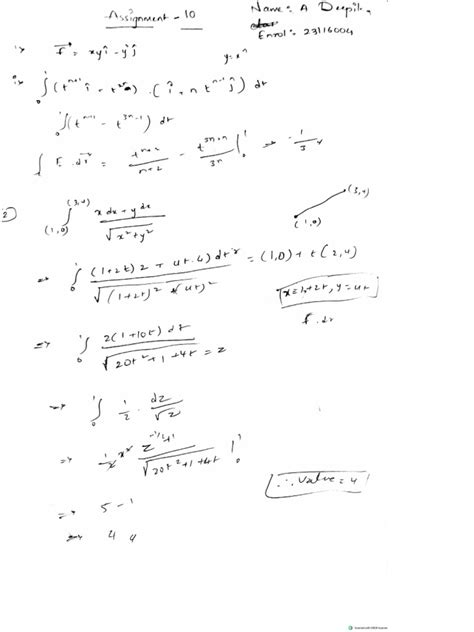Maths Assignment Pdf