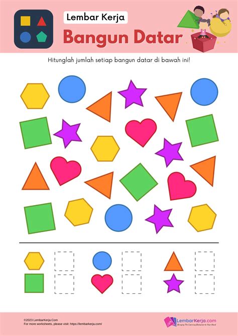 Menghitung Bangun Datar 2 Lembarkerjacom Menghitung Bangun Datar 2 Lembarkerjacom