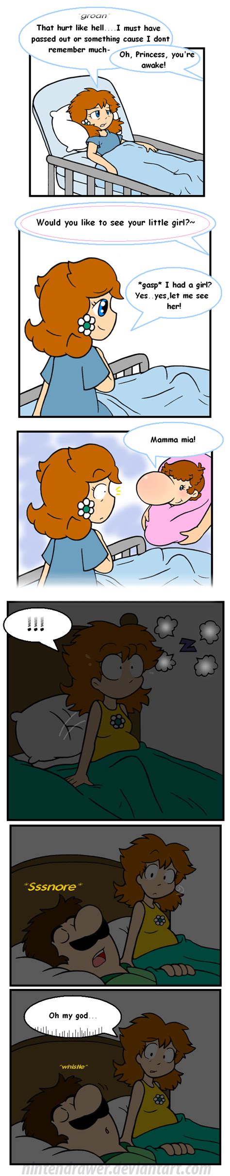 Hi Im Pregnant 6 By Nintendrawer On Deviantart