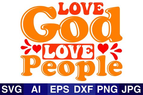 Love God Love People Jesus Designs Graphic By Svg Cut Files · Creative Fabrica