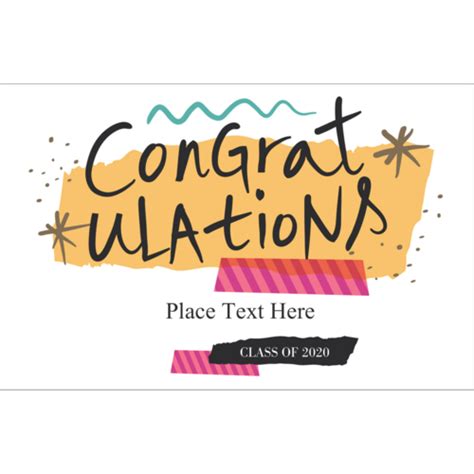 Congratulations Predesigned Template For Your Next Project Avery