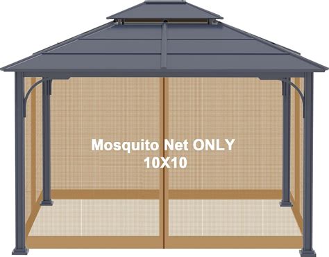 Viragzas Universal Replacement Mosquito Netting For Gazebo South Africa Ubuy
