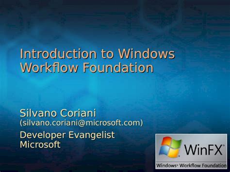 Ppt Workflow In Windows Dokumen Tips