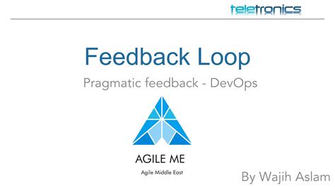 Agile A To Z Chapter Feedback Loop Part DevOps PPT