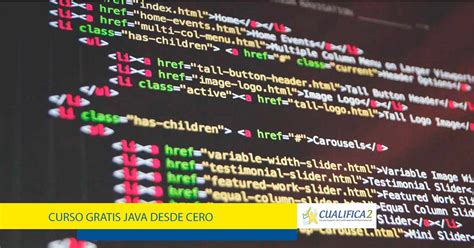 Blog Cualifica Curso Gratis Java Desde Cero ¡iníciate Ahora En