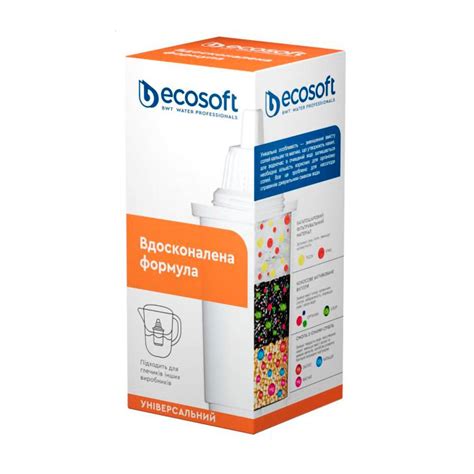 Картридж для фільтра глечика Ecosoft Універсальний купити на Eva Ua