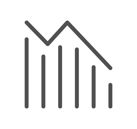 Graph Icon Outline And Linear Vector 13106594 Vector Art At Vecteezy