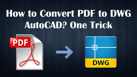 How To Convert Pdf To Dwg Autocad For Free One Trick