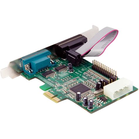 Startech Com Com 2s1p Pcie Parallel Serial Combo Cardadd 1 Parallel