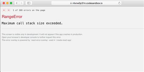 Bug Modaldialog Uncaught Rangeerror Maximum Call Stack Size