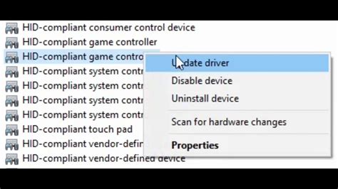 Disable Hid Compliant Device Lensrts