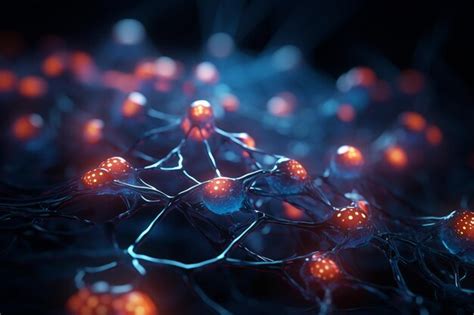 Premium Photo Neural Network Visualization With Pulsating Nodes 00084 02